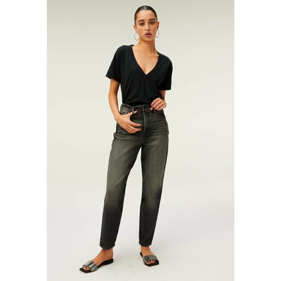 Good American | Jeans | Good American Good Mom Jean Highrise Denim ...